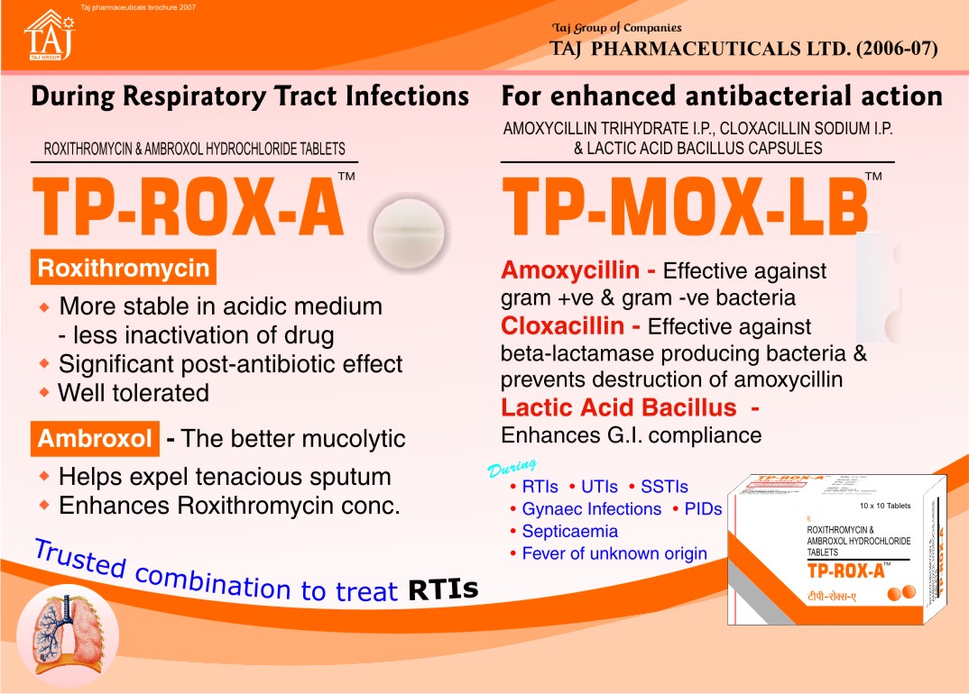 View pharmaceuticals Brochure Online, View taj Brochure Online, Online ...